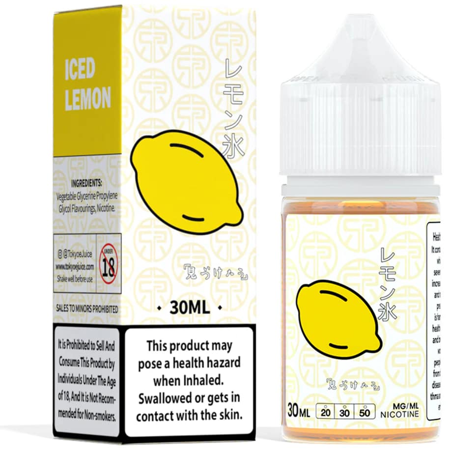 Tokyo Salt – Iced Lemon 30ml (20, 30, 50 mg) - Blidz Dokha